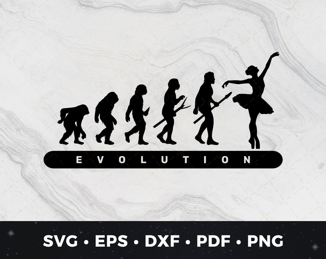 Dance Evolution Svg, Funny Dance Vector, Dance Evolution Pdf, Dance ...