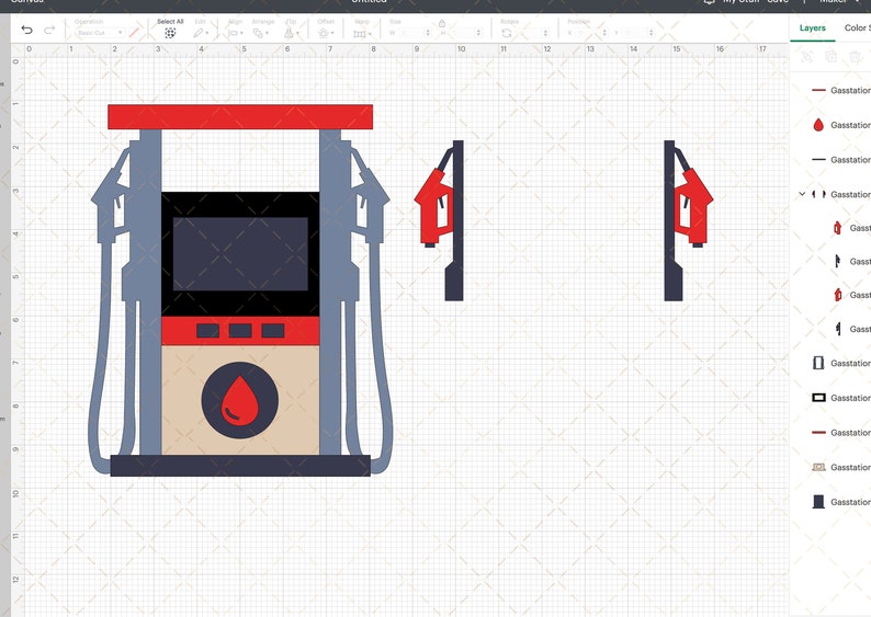 Gas Station Svg, Gas Station Clip Art, Gas Station Vector, Gas Station ...