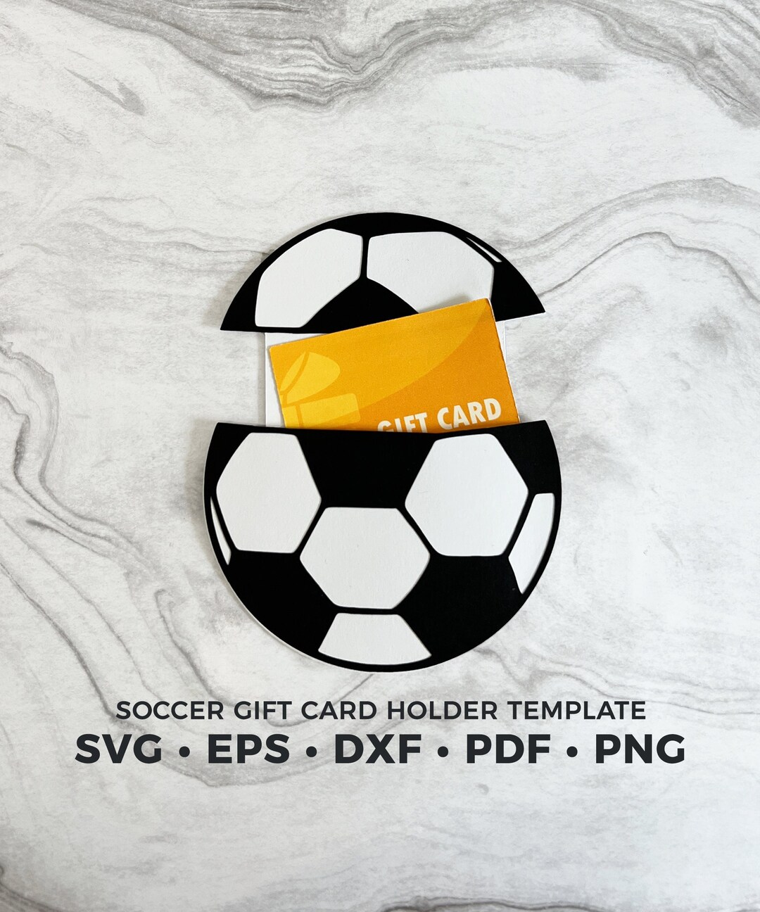 Soccer Gift Card Holder Svg DIY Soccer Coach Gift Soccer Fan - Etsy ...