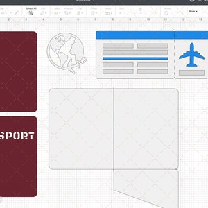 Passport Gift Card Holder Svg, DIY Passport Card, Travel Gift Card ...