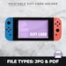 Printable Video Game Gift Card Holder Svg, DIY Video Game Card, Video ...