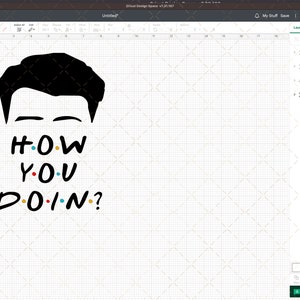 How You Doin Svg, Joey Tribbiani Quote, Friends Quote, Friends Font Svg ...