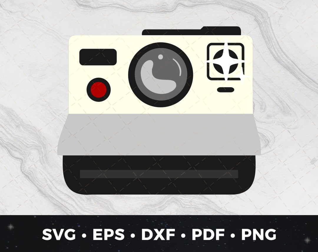 Instant Camera Svg, Camera Svg, Camera Cut File, Cute Camera Svg, Cute ...