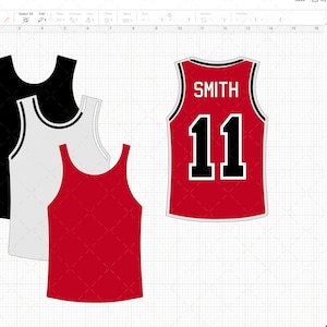 Basketball Jersey Svg Png Pdf Dxf Eps, Basketball Print File ...