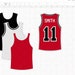 Basketball Jersey Svg Png Pdf Dxf Eps, Basketball Print File ...