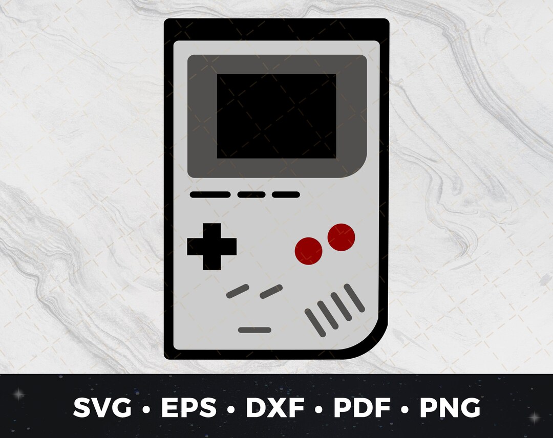 Handheld Game Svg, Gamer Svg, Gaming Cut File, Vintage Game Svg, Game ...