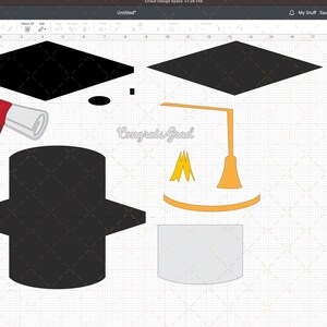 Graduation Cap Card, DIY Graduation Card, Grad Cap Svg, Graduation SVG ...