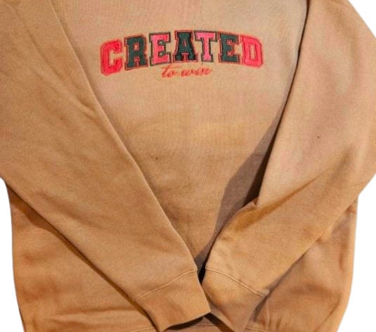 Created to Win, Inspirational Sweatshirt, Unisex Crewneck, Gifts for ...