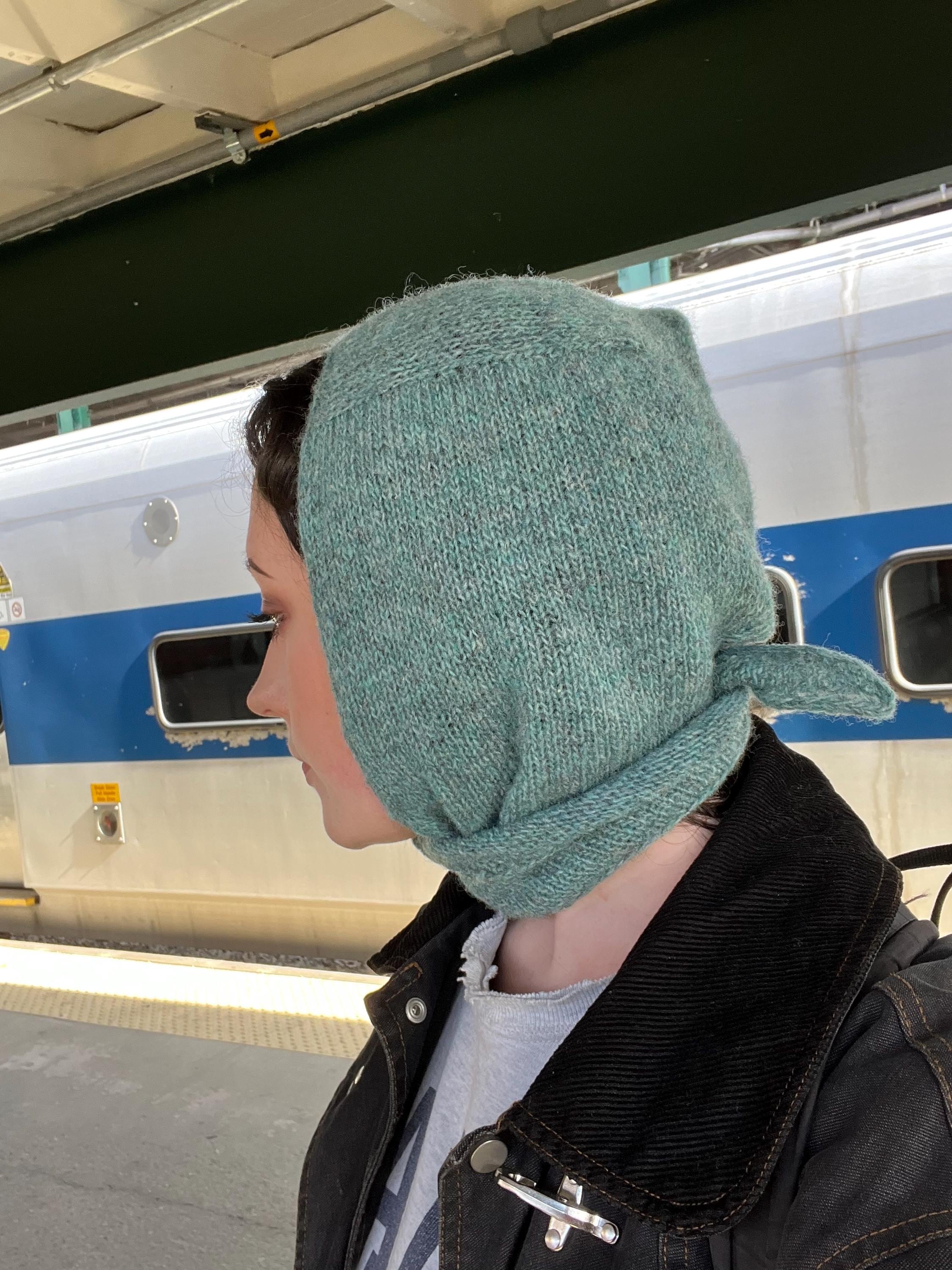 Easy Knit Scoodie Pattern - Etsy