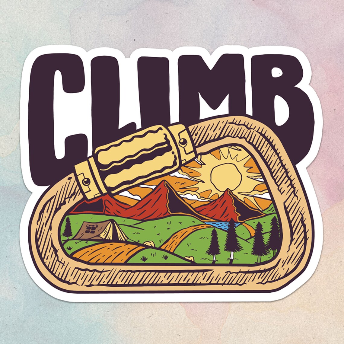 Climb Studio Stickers | Sticker Climbing Escalade – VHKTX