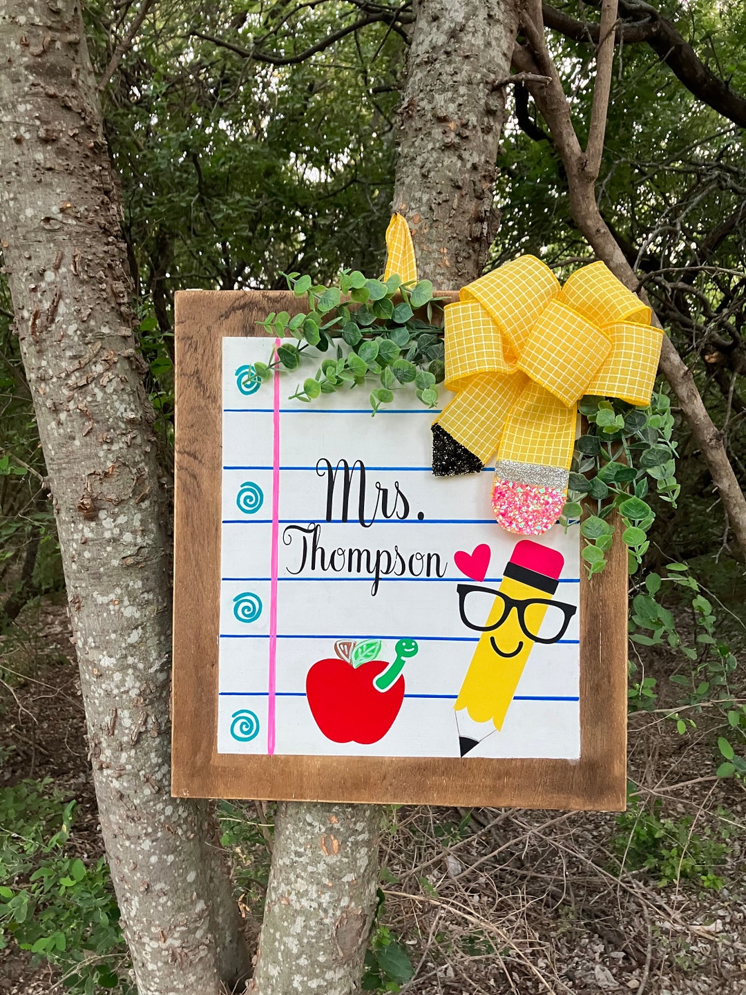 Classroom Door Sign/teacher Gift/ Sign/ Door Hanger/ Welcome - Etsy