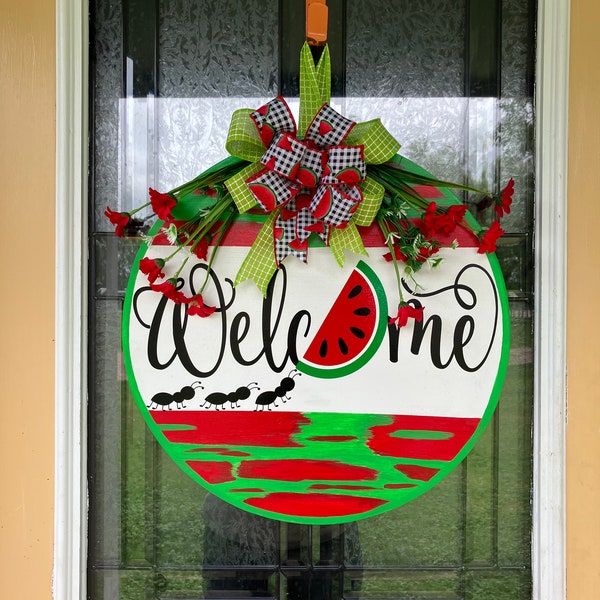 Watermelon Sign - Etsy