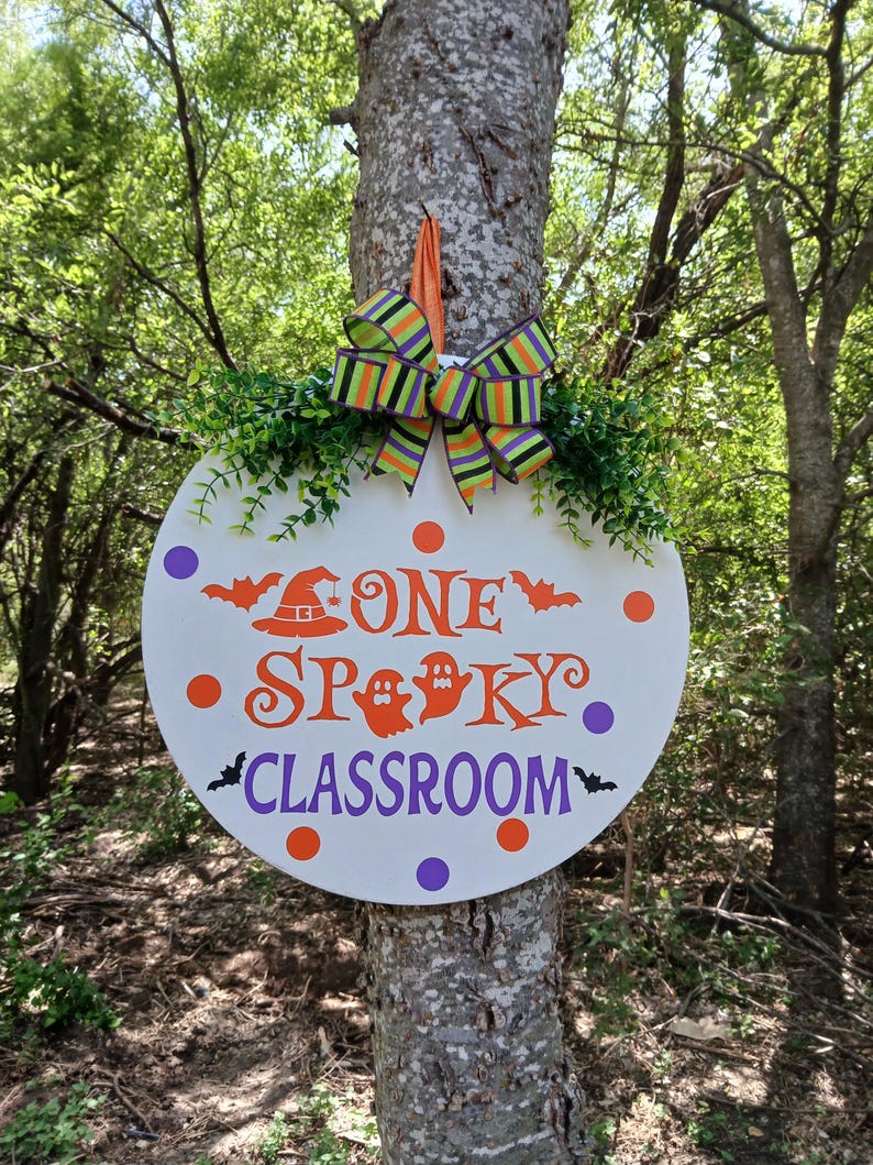 Halloween Classroom Decor/ Sign/ Teacher Decor/ Classroom Setup/cutest ...