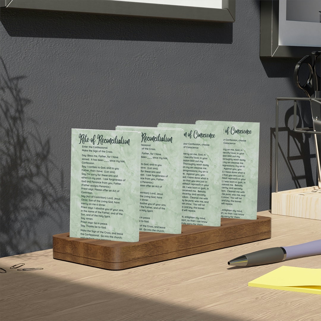 Rite of Reconciliation (confession) Cards, 100pcs - Etsy