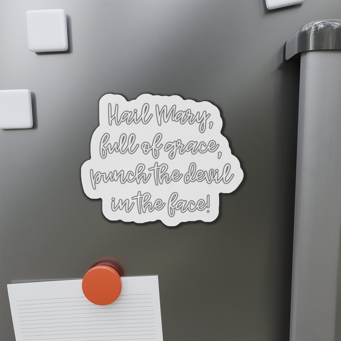 Hail Mary Magnet - Etsy