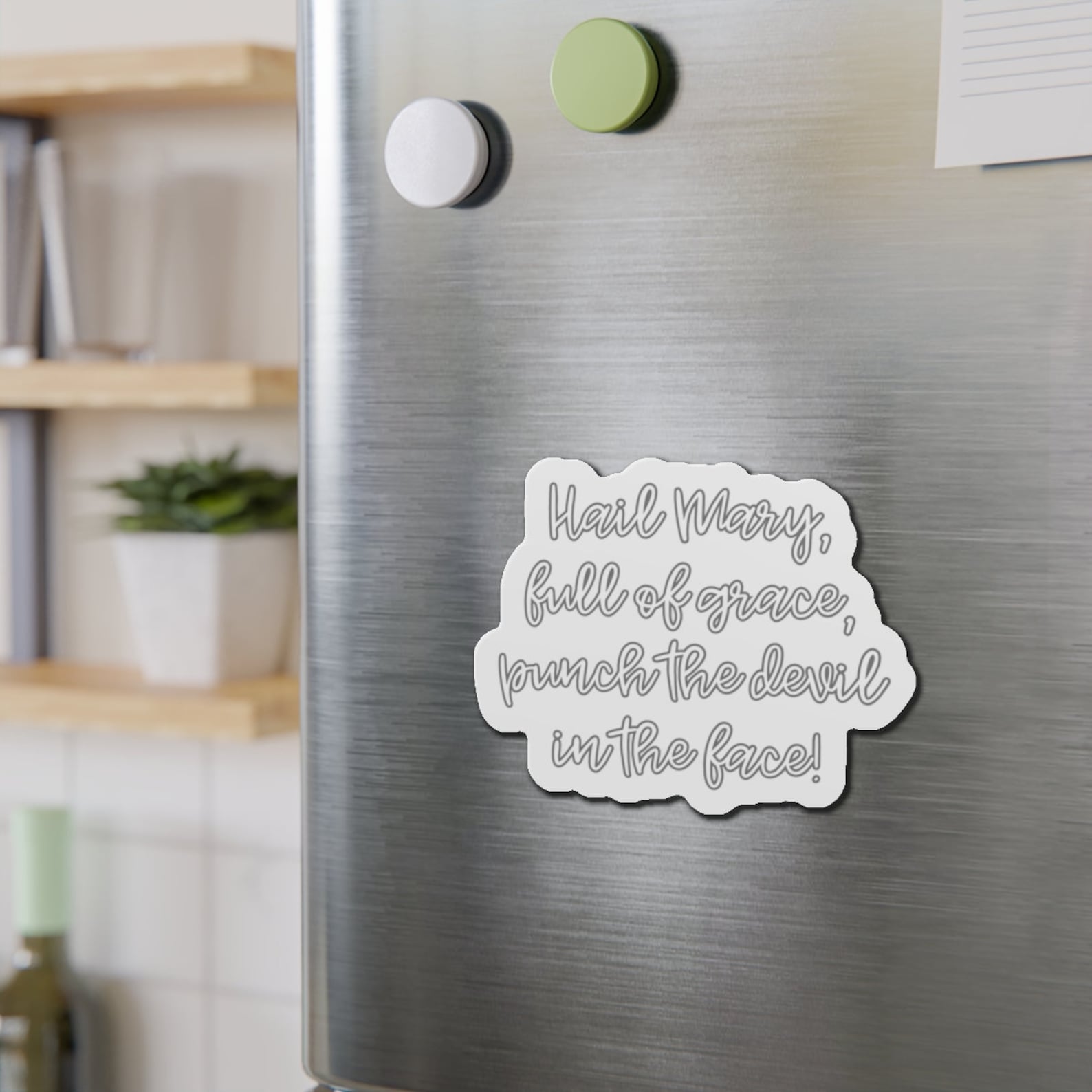 Hail Mary Magnet - Etsy