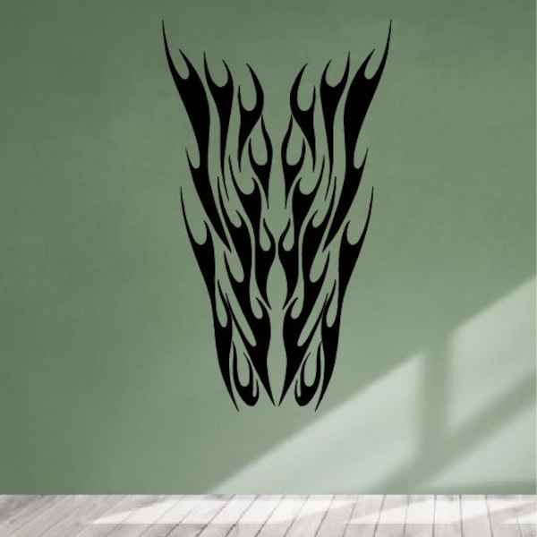 Flame Decals - Etsy