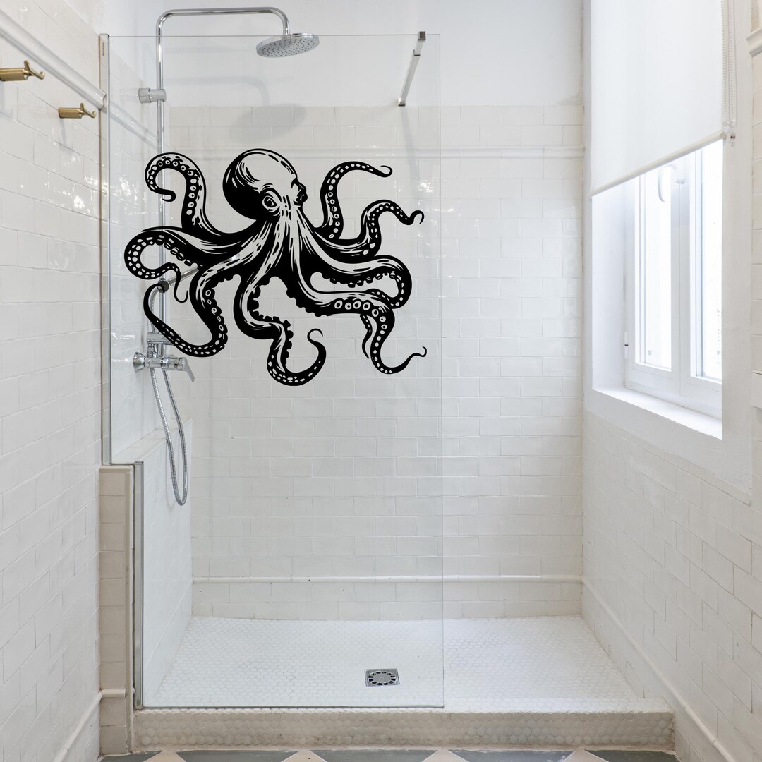 Octopus Sticker Decal - Octopus Vinyl Wall Decal - Octopus Vinyl Wall ...