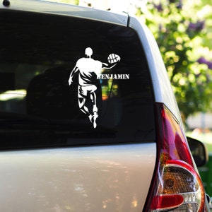 Basketball Player Sticker With Option to Choose Name Personalized Wall ...