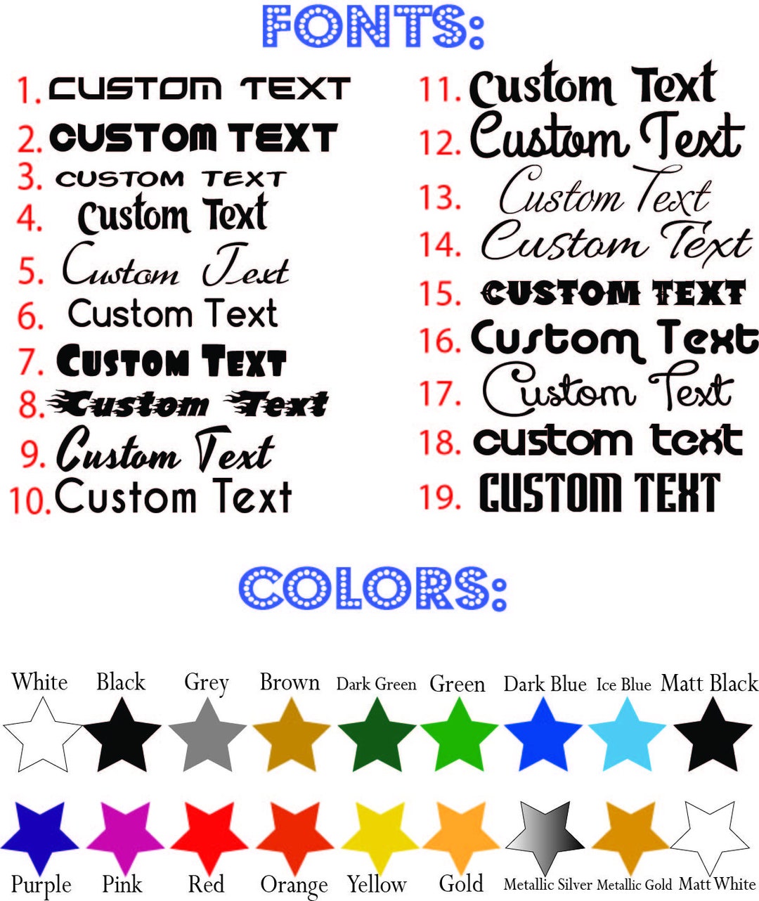 Custom Vinyl Sticker Decals - Design Your Own Name - Initial Phrase or ...