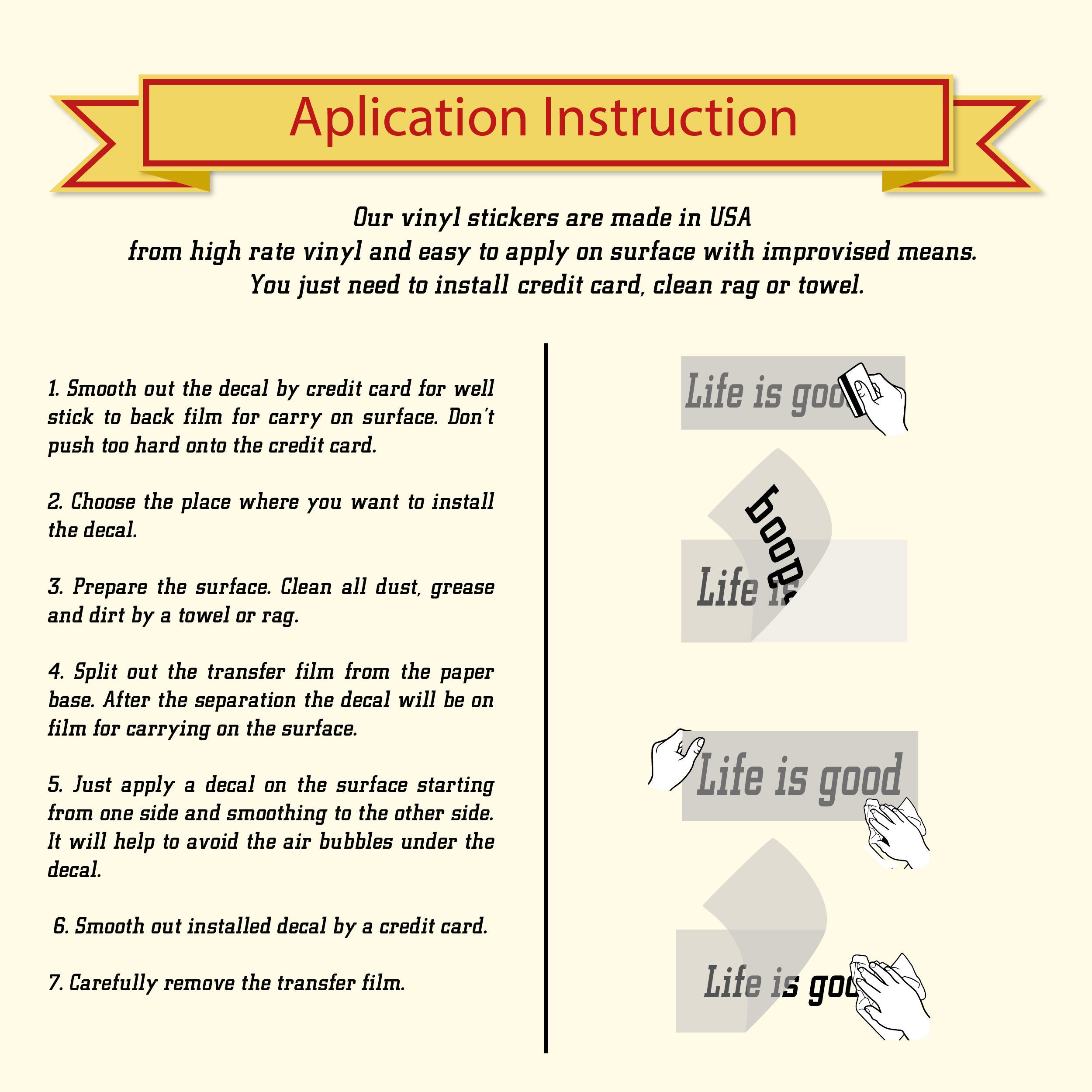 Personalized Decals Lettering Custom Vinyl Sticker Car Window Custom ...