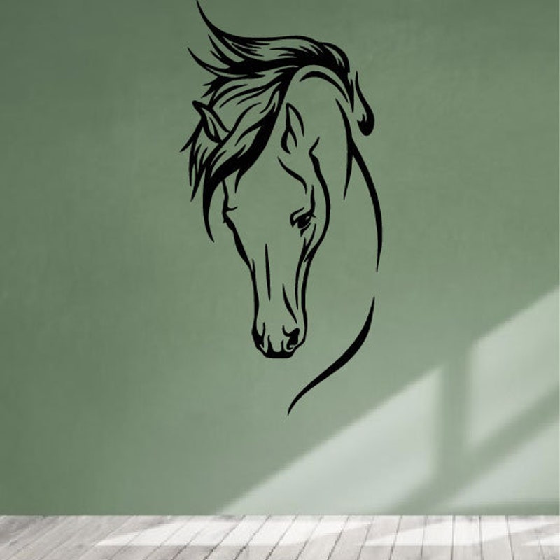Horse Wall Sticker - Etsy