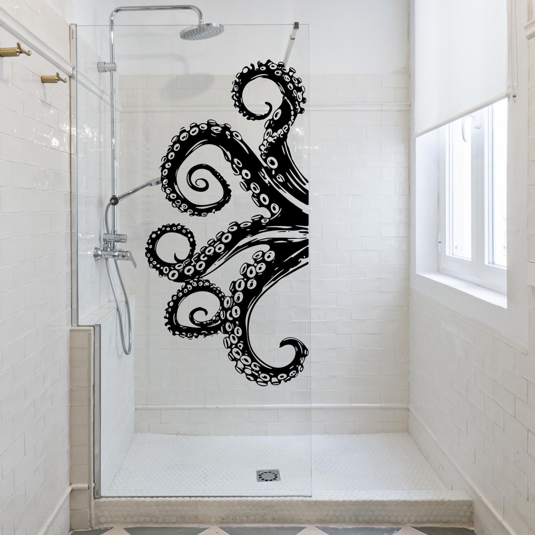 Octopus Sticker - Octopus Vinyl Wall Decal - Octopus Vinyl Wall Sticker ...