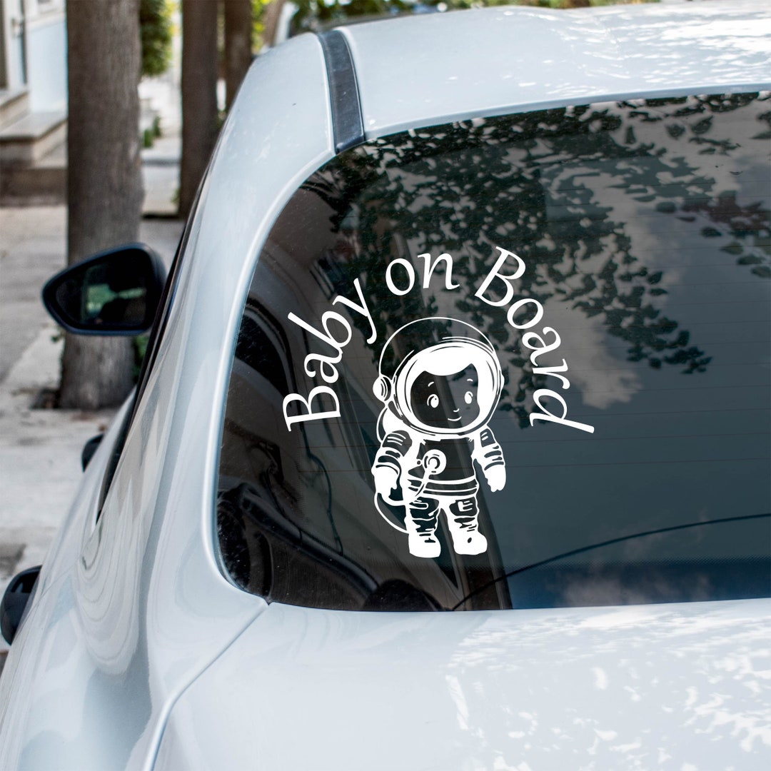 Funny Baby on Board Sign Baby on Board Car Sign Stickers Baby Girl Sign ...