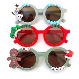 Christmas Sunglasses, Personalized Sunglasses, Custom Christmas ...