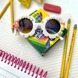 Back to School Sunglasses for Kids, Custom Sunglasses for Kids, Bright ...