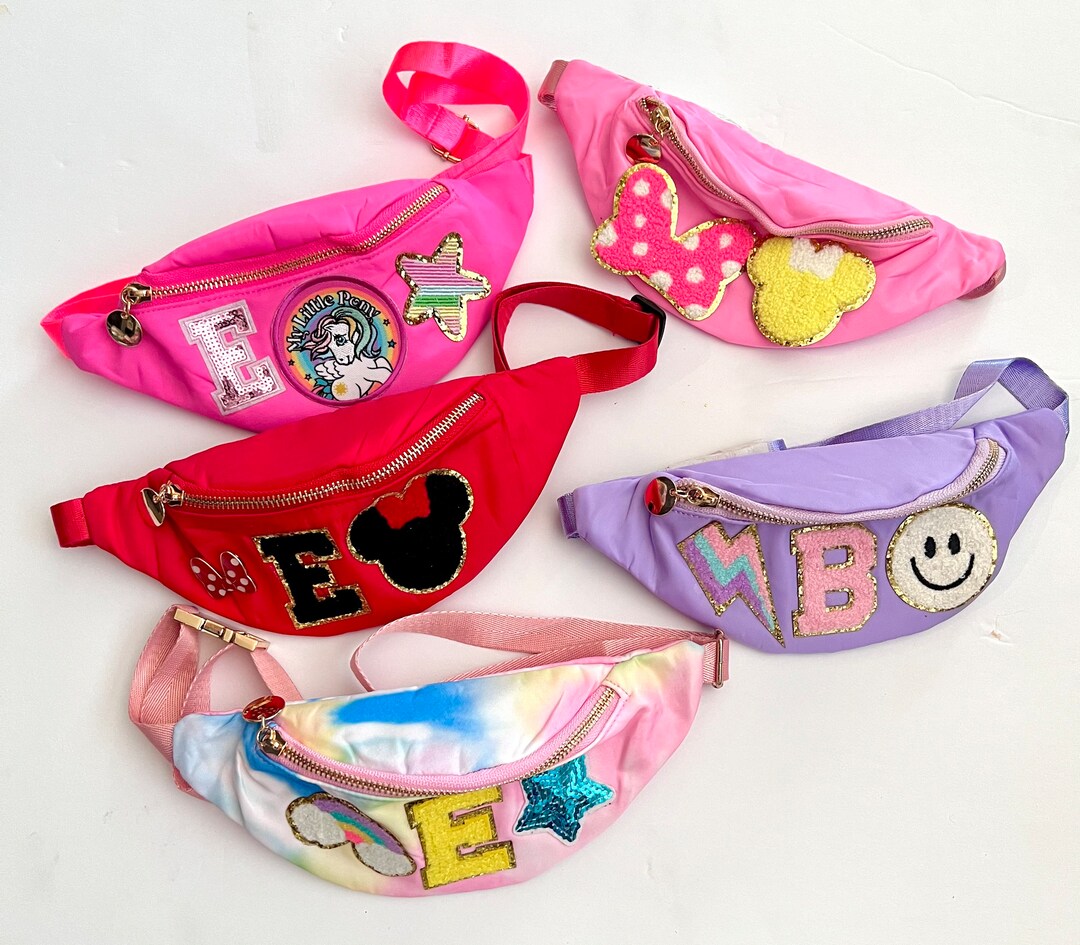 NEW Toddler & Child Nylon Patch Fanny Pack/belt Bag Toddler Birthday Gift Child Fanny Pack ...