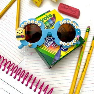 Back to School Sunglasses for Kids, Custom Sunglasses for Kids, Bright ...