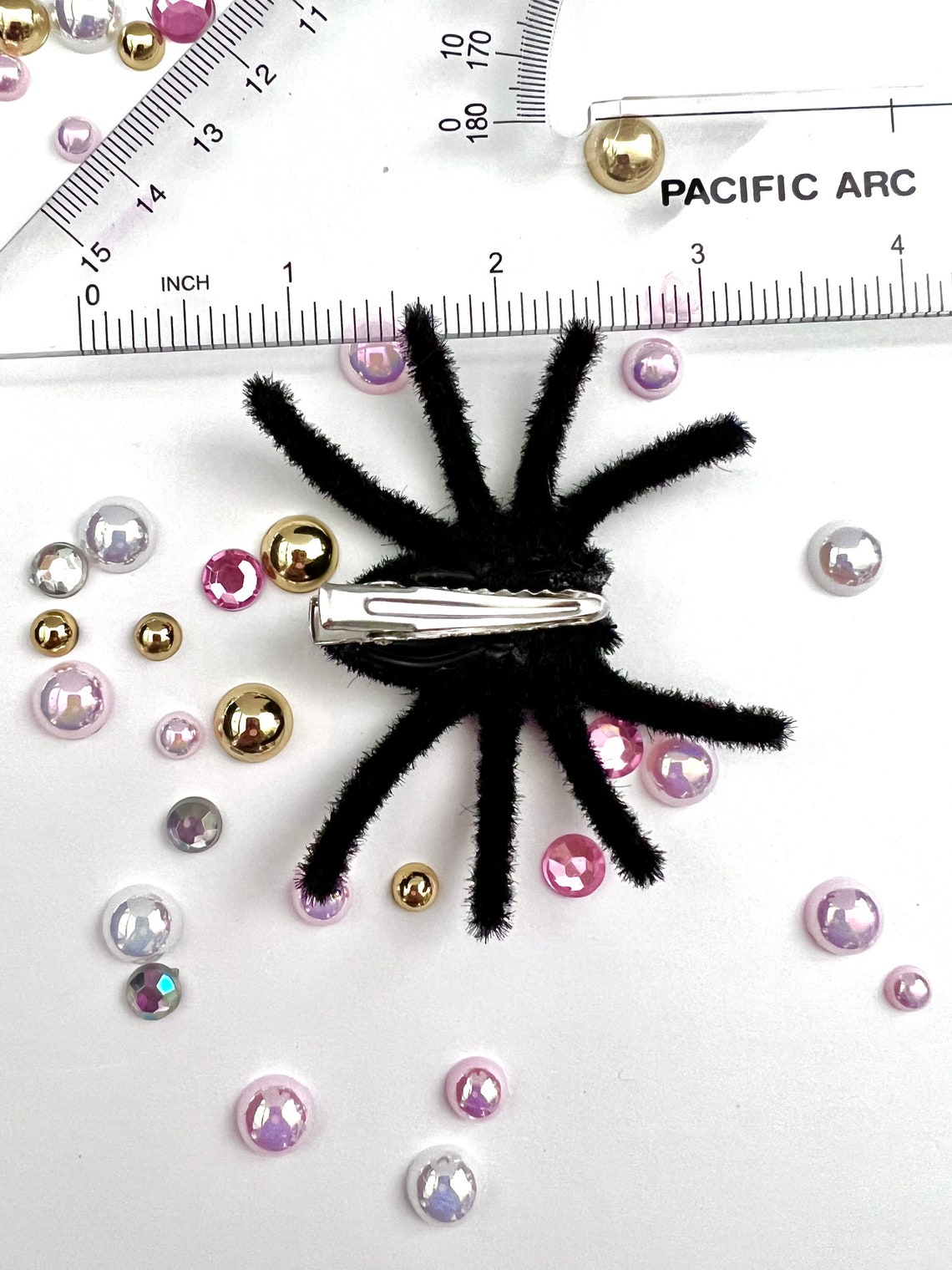 Halloween Spider Hair Clip Spider Hair Clip Halloween Hair - Etsy