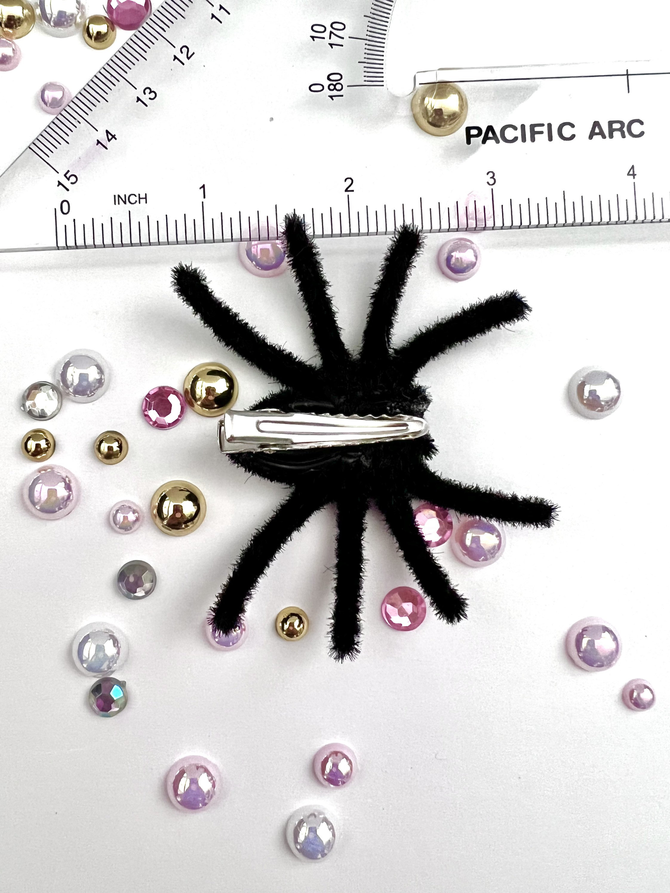 Halloween Spider Hair Clip Spider Hair Clip Halloween Hair - Etsy