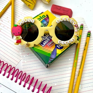 Back to School Sunglasses for Kids, Custom Sunglasses for Kids, Bright ...