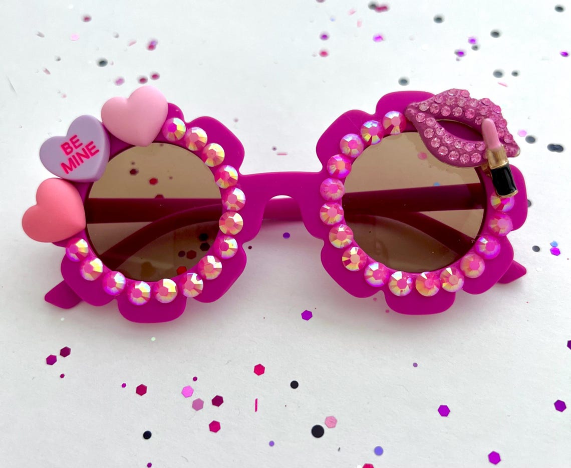 NEW! Valentines Sunglasses, Personalized Sunglasses, Custom Valentines ...