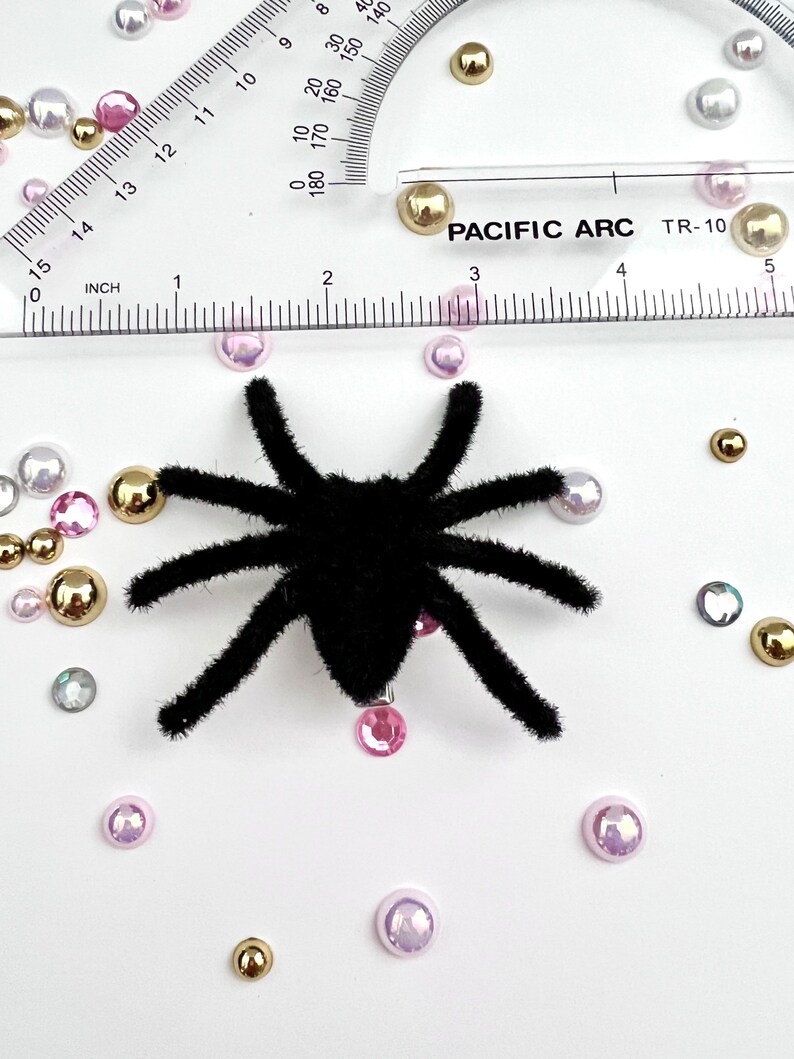 Halloween Spider Hair Clip Spider Hair Clip Halloween Hair - Etsy