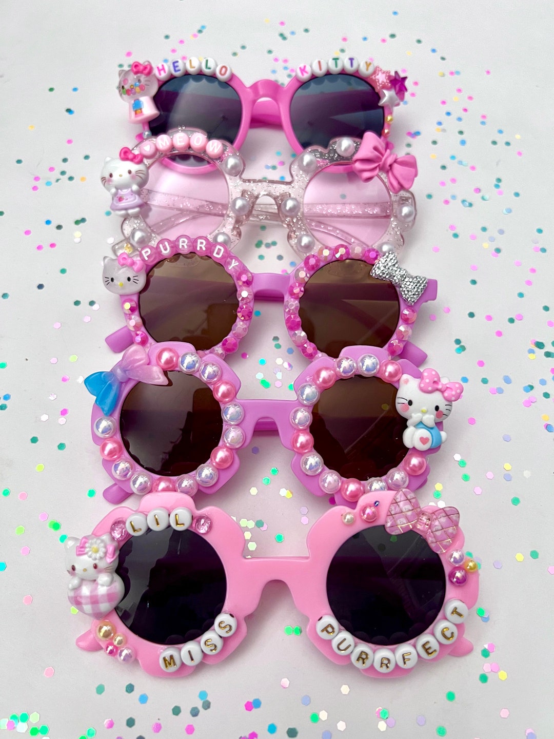 Hello Kitty Sunglasses | Girls Pink Sunglasses | Personalized ...