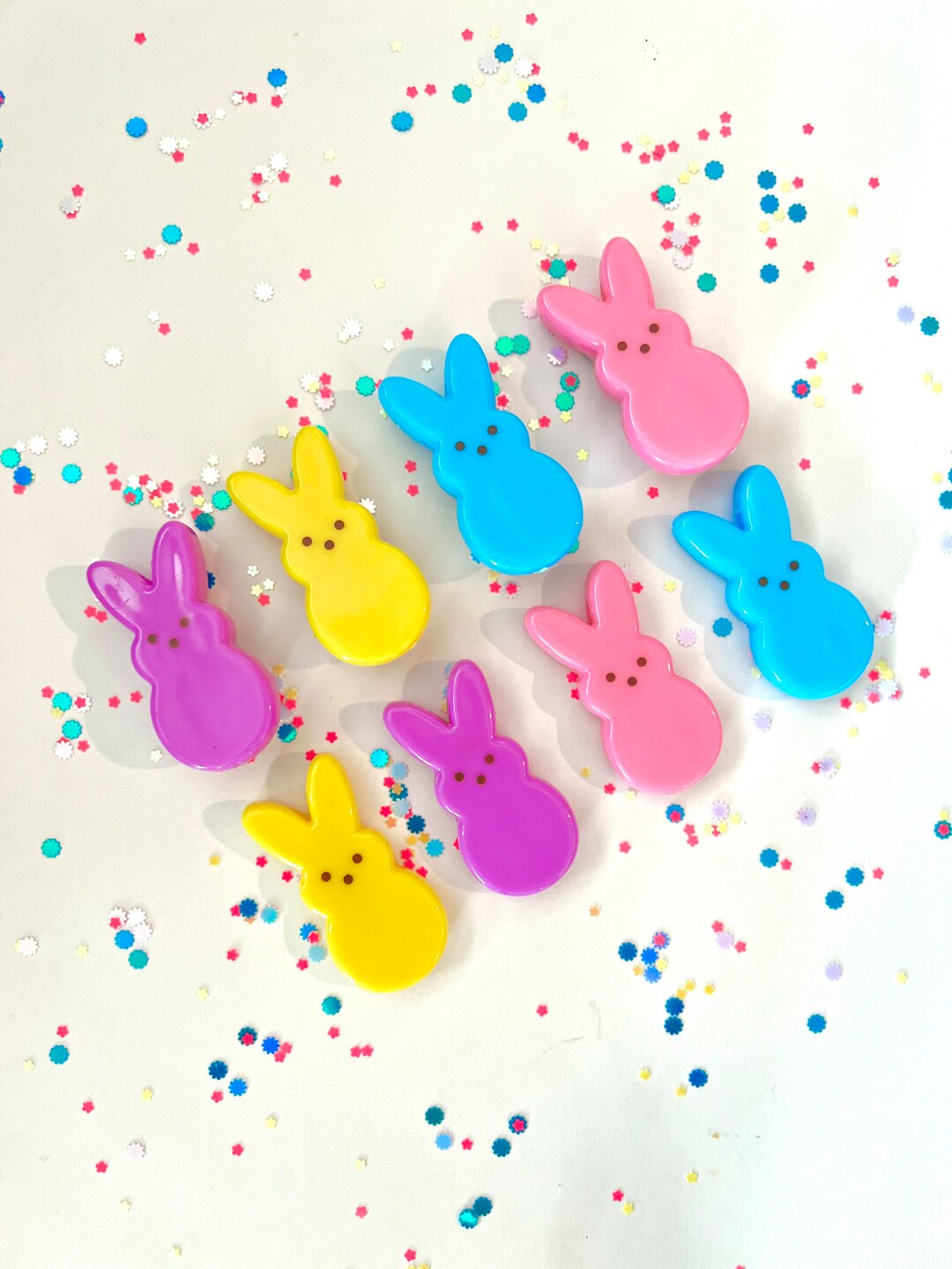 Peep Hair Clips, Lil Peep Pigtail Clips, Easter Hair Clip, Easter, Hair ...