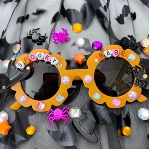 Spooky Babe Sunglasses | Custom Halloween Sunnies | Halloween Sunnies ...