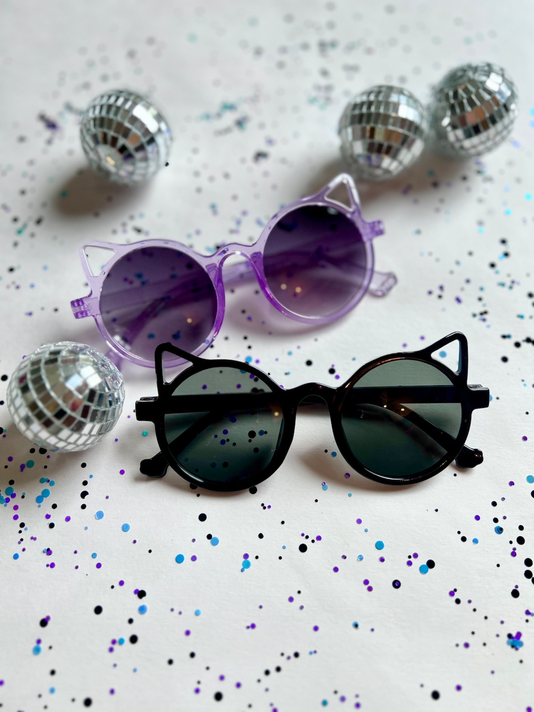 Cat Ear Sunglasses, Black Cat, Spooky Sunglasses, Halloween Sunglasses ...