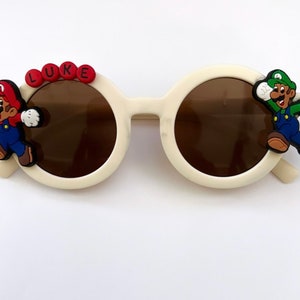 Super Mario Bro Sunglasses Personalized Sunglasses Kids Sunglasses ...