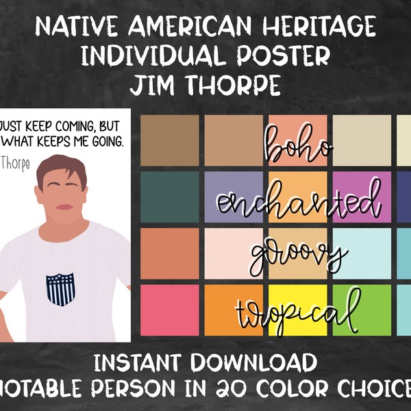 Jim Thorpe - Etsy