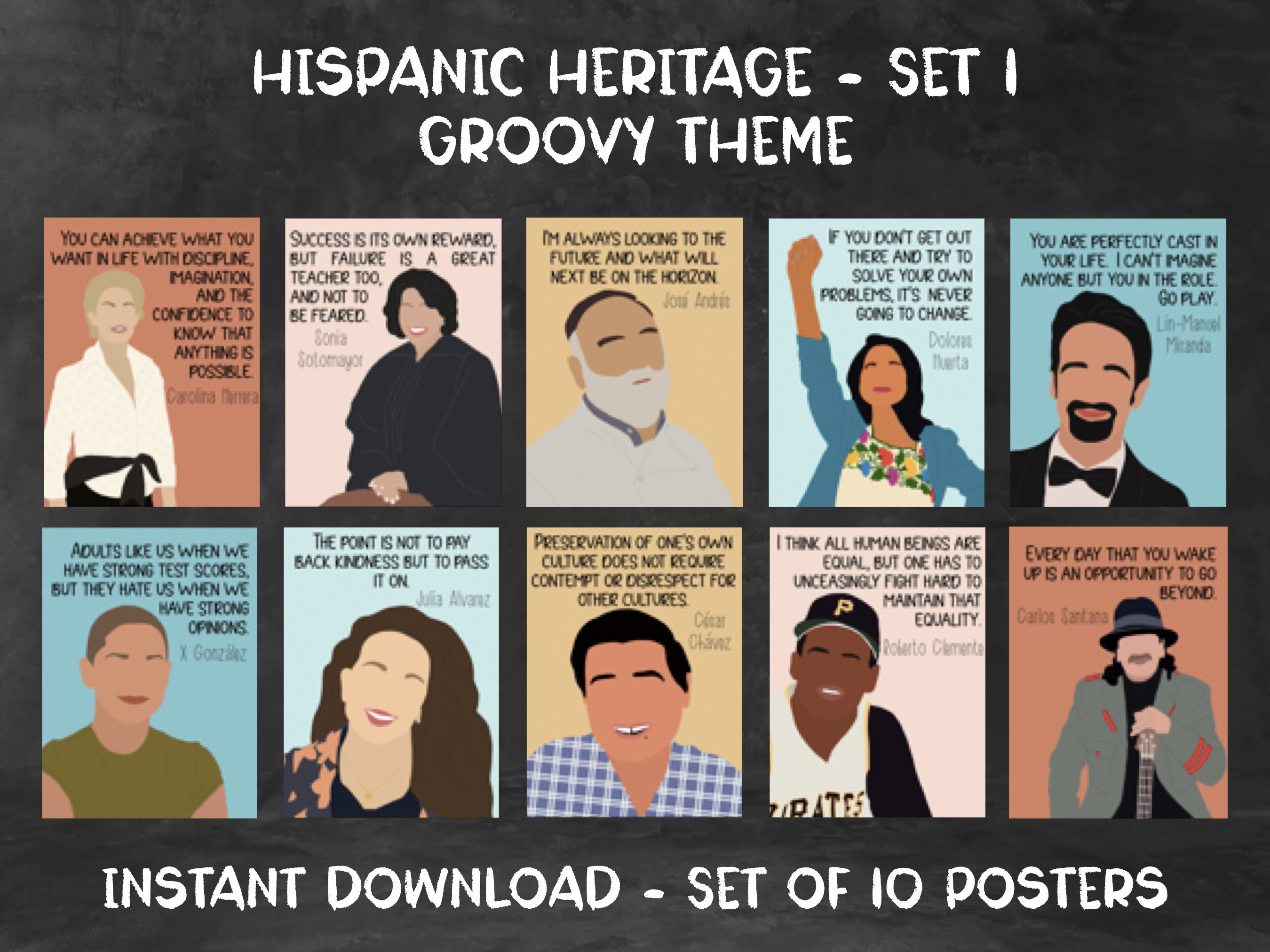 Hispanic Heritage Month Poster