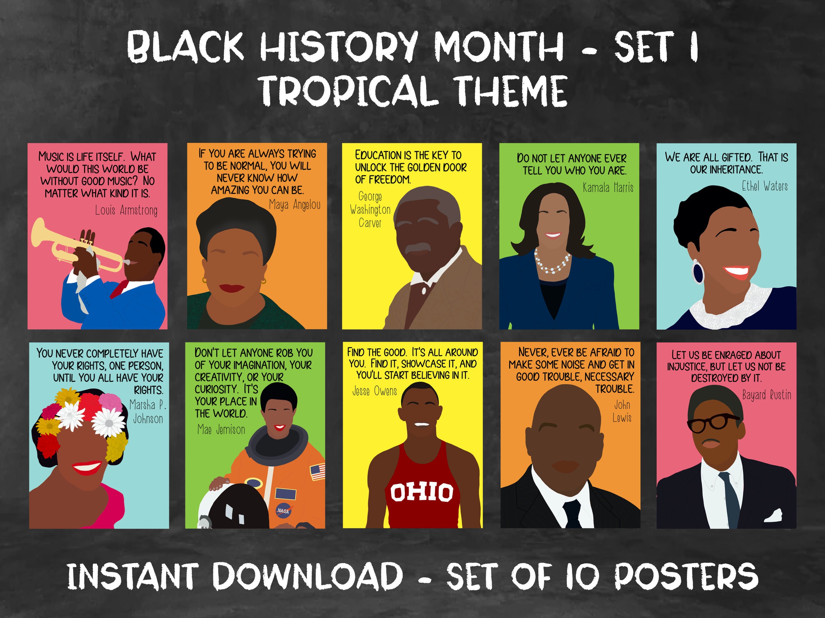 Black History Month Posters