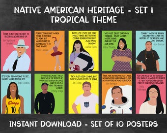 Indigenous Posters Classroom - Etsy