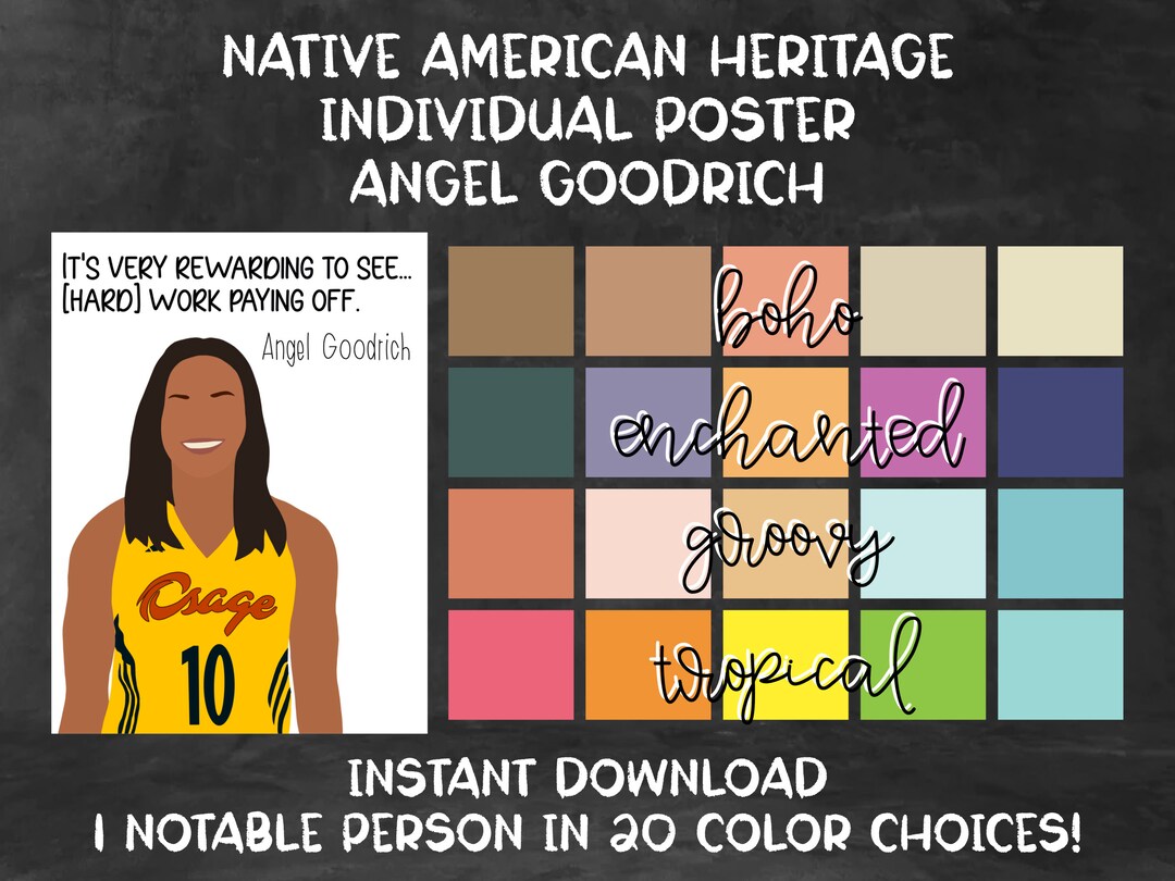 Native American Heritage Month [individual Poster Series] - Angel ...