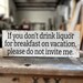 Vacation Humor Sign, Funny Wooden Sign for Travelers, Rustic Vacation ...