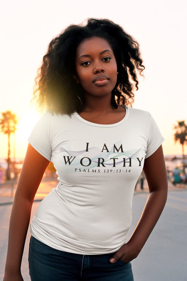 I Am Worthy SVG, Self-worth, Positive Affirmation, Self-building, Self ...