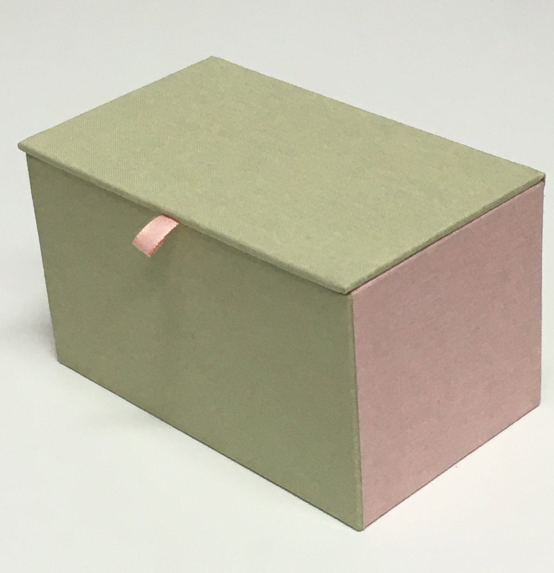 Handmade Rectangular Jewelry Box With Hinged Lid, Storage Box - Etsy